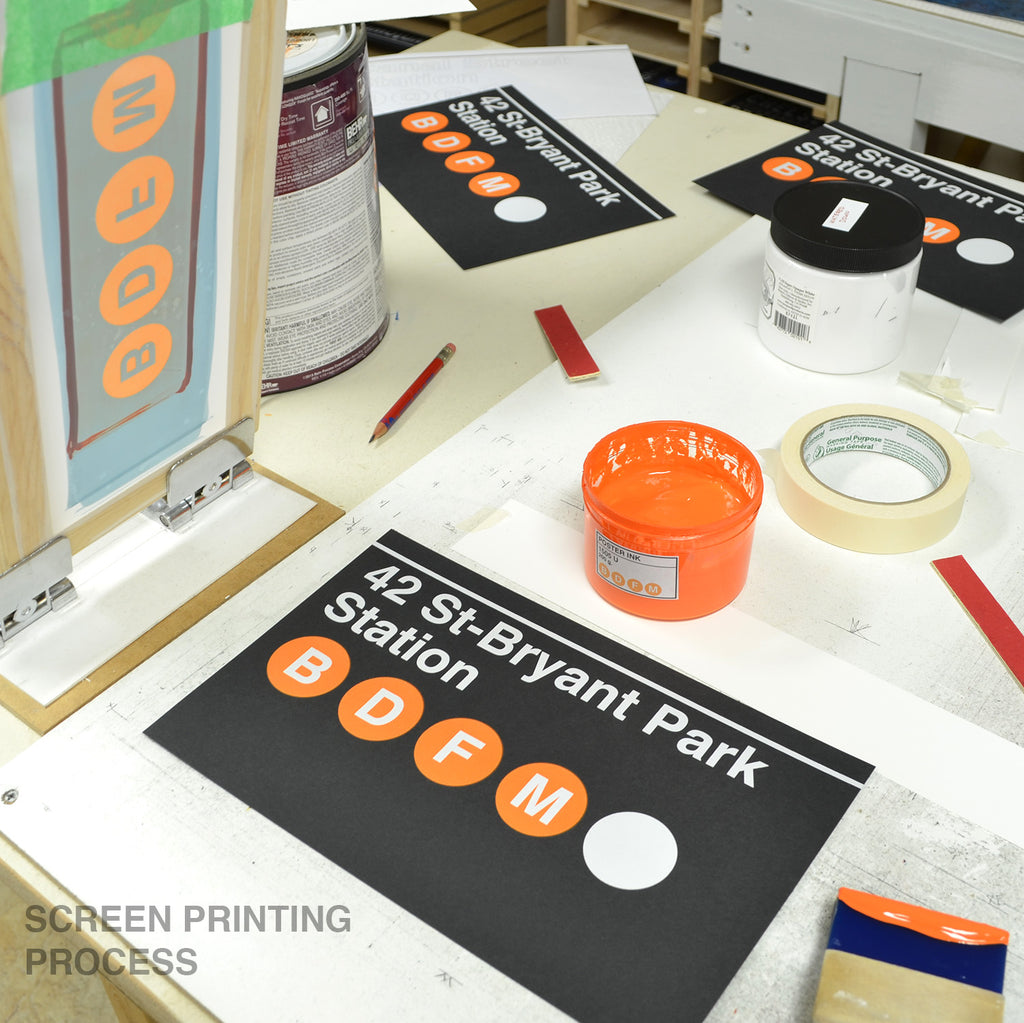 Brooklyn Bridge City Hall Station - Print – sideway signs